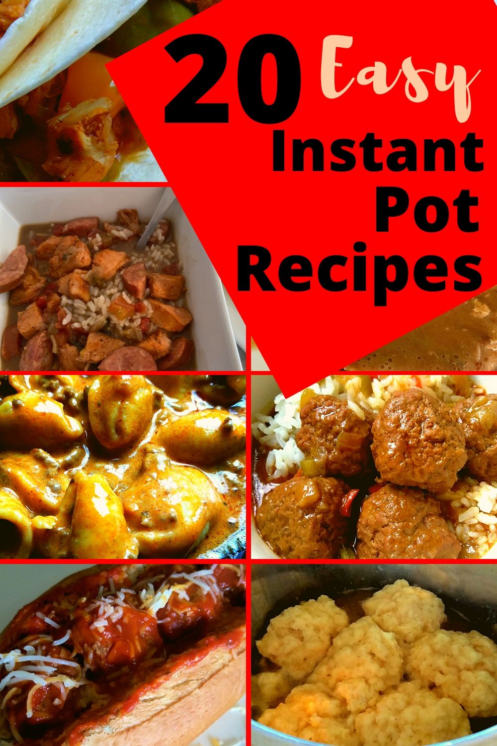 20 Easy Instant Pot Recipes For Beginners - The Peculiar Green Rose