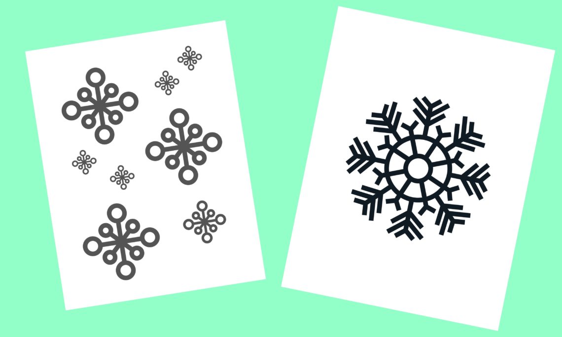 177 Free Printable Snowflake Templates & Coloring Pages - The Peculiar ...