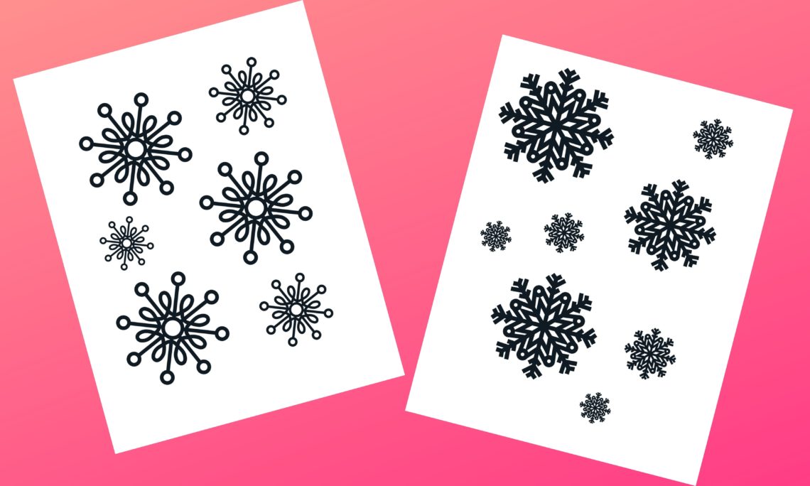 177 Free Printable Snowflake Templates & Coloring Pages - The Peculiar ...