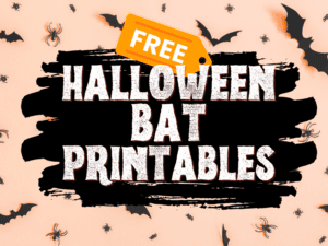 Halloween Printable Bat - The Peculiar Green Rose